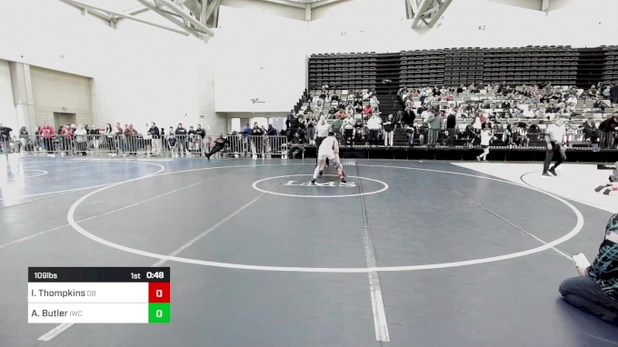 109 lbs Consi Of 8 #2 - Isabella Thompkins, Dover Bandits vs Aubree ...