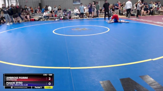 138 lbs Cons. Round 1 - Mason Byrd, Tri Cities Wrestling Club vs ...
