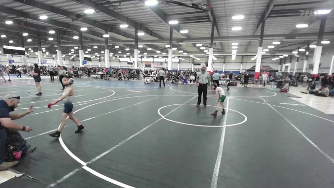 58 lbs 3rd Place - Kain Lopez, Yuma Chain Gang vs Maverick Paminto ...