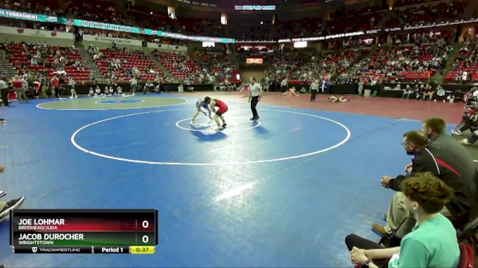 D2-150 lbs Cons. Semi - Jacob Durocher, Wrightstown vs Joe Lohmar ...