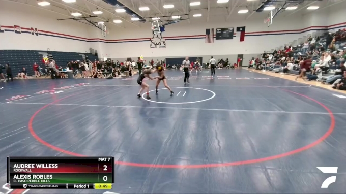 100 lbs 3rd Place Match - Rilee Harrison, Austin Vandegrift vs Sadie ...