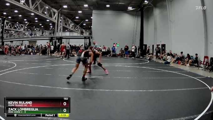 132 lbs Round 6 (8 Team) - Kevin Ruland, Filipe Trained WC vs Zack ...