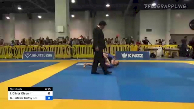 Ivan Oliver Olsen vs Ryan Patrick Gatny 2022 American National IBJJF Jiu-Jitsu Championship