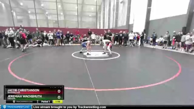 113 lbs Champ. Round 1 - Jacob Christianson, Washington vs Jeremiah ...
