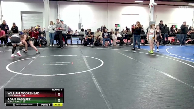 110 lbs Round 1 (8 Team) - Adam Vasquez, Rough House vs William ...