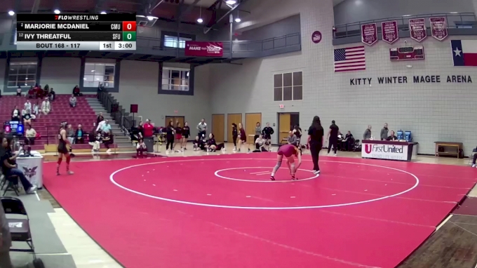 117 lbs Cons. Semi - Ivy Threatful, Simon Fraser University vs Marjorie ...