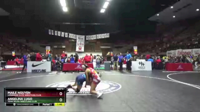 119 lbs Semifinal - Maile Nguyen, Livermore Elite Wrestling Club vs ...