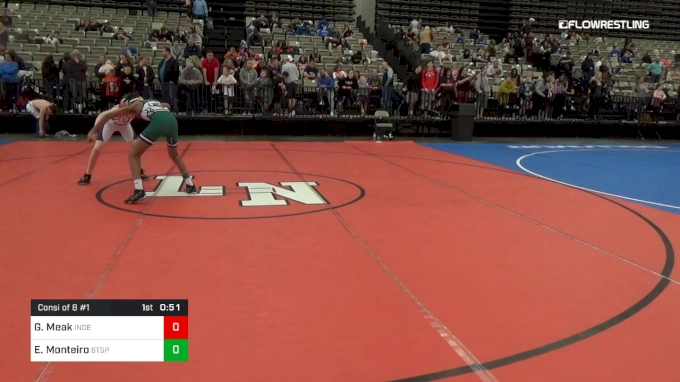 115 lbs Consi Of 8 #1 - Greyson Meak, Independent vs Edmir Monteiro ...