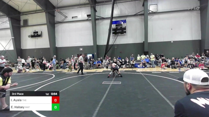 81 lbs 3rd Place - Isaac Ayala, The Wrestling Assylum vs Elliot Halsey ...