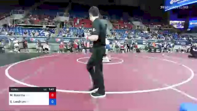 122 lbs Consi Of 16 #1 - Margaret Buurma, Michigan vs Sienna Landrum ...