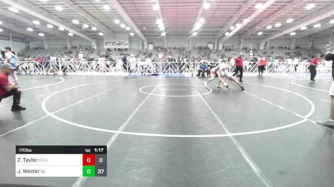 170 lbs Rr Rnd 2 - Zachary Taylor, Michigan Mafia vs Jed Wester, Beast ...