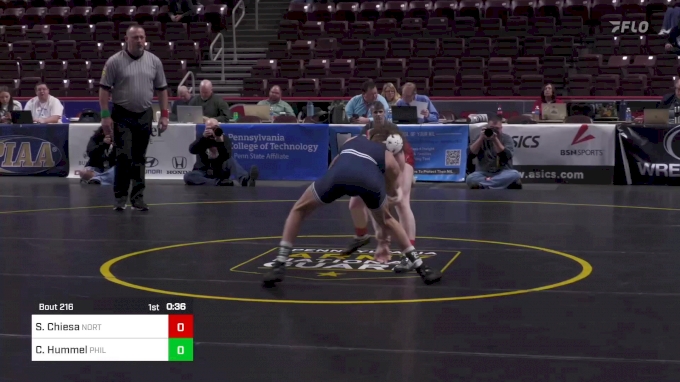 107 lbs Cons Round 2 - Sierra Chiesa, Northwestern vs Caleb Hummel ...