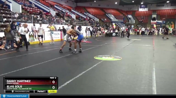 135 lbs Semifinal - Elvis Solis, South Dade / Gladiator WC vs Danny ...