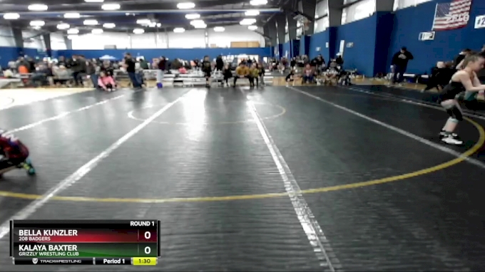 65 lbs Round 1 - Kalaya Baxter, Grizzly Wrestling Club vs Bella Kunzler ...