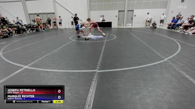 138 lbs Round 1 (8 Team) - Joseph Petriello, New Jersey vs Marquis Richter, North Dakota