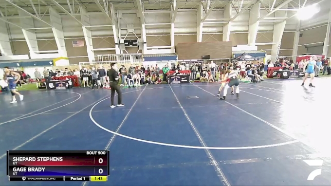 165 lbs Semifinal - Shepard Stephens, UT vs Gage Brady, UT