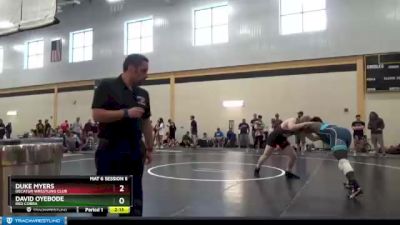 170 lbs Cons. Round 2 - Duke Myers, Decatur Wrestling Club vs David ...