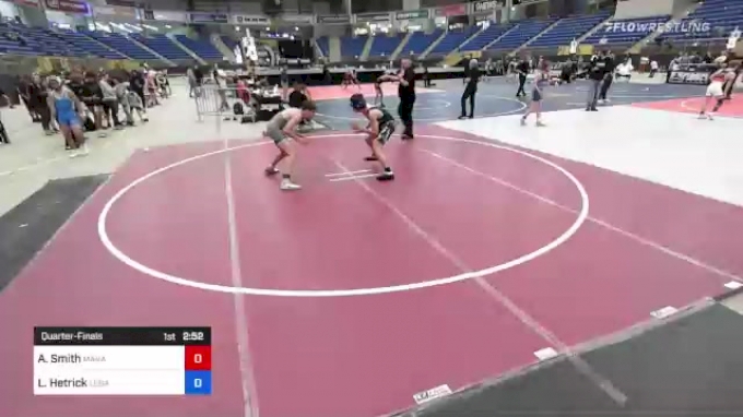 123 kg Quarterfinal - Anthony Smith, Marathon WC vs Landon Hetrick ...