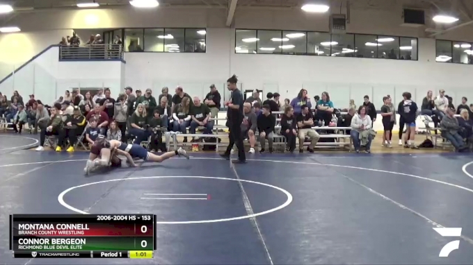153 lbs Cons. Semi - Connor Bergeon, Richmond Blue Devil Elite vs ...