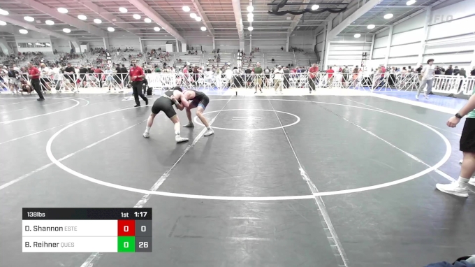 138 lbs Rr Rnd 1 - Darion Shannon, Estebuilt WC vs Blake Reihner, Quest ...