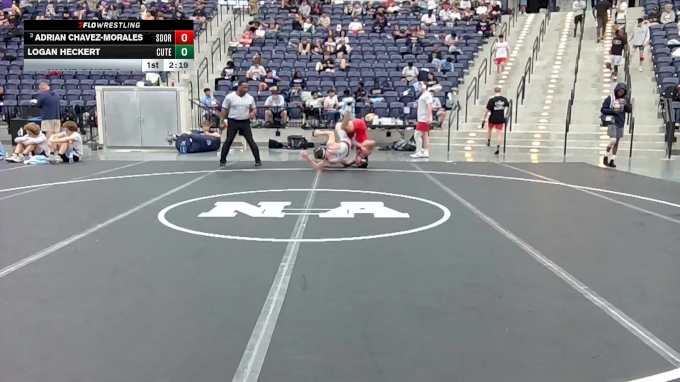 184 lbs Champ. Round 2 - Adrian Chavez-Morales, Southern Oregon vs ...