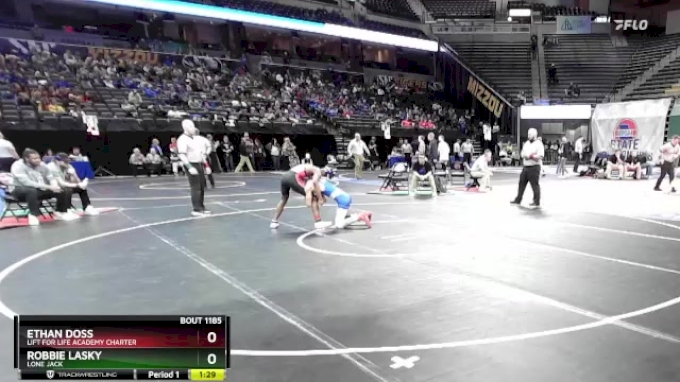 132 Class 1 lbs Quarterfinal - Ethan Doss, Lift For Life Academy ...