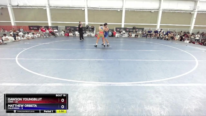 132 lbs Placement Matches (8 Team) - Dawson Youngblut, Iowa vs Matthew ...