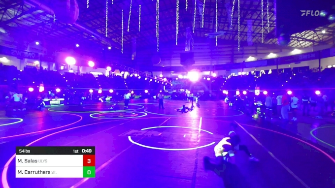 54 lbs Quarterfinal - Matthew Salas, Ulysses WC vs Maverick Carruthers ...