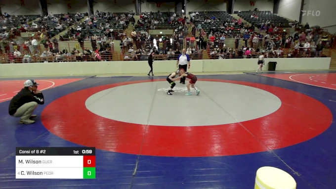 60 lbs Consi Of 8 #2 - Michael Wilson, Guerrilla Wrestling Academy vs ...