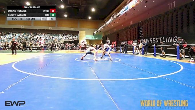 125 lbs Consi Of 8 #2 - Lucas Reeves, Steel Valley Renegades vs Scott ...