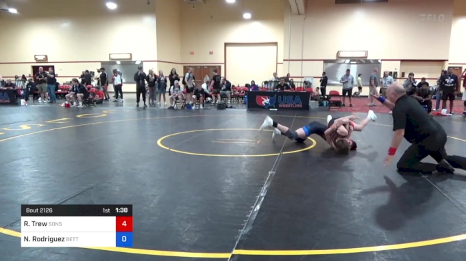 62 kg Rnd Of 64 - Ritchie Trew, Sons Of Thunder Wrestling vs Nathan ...