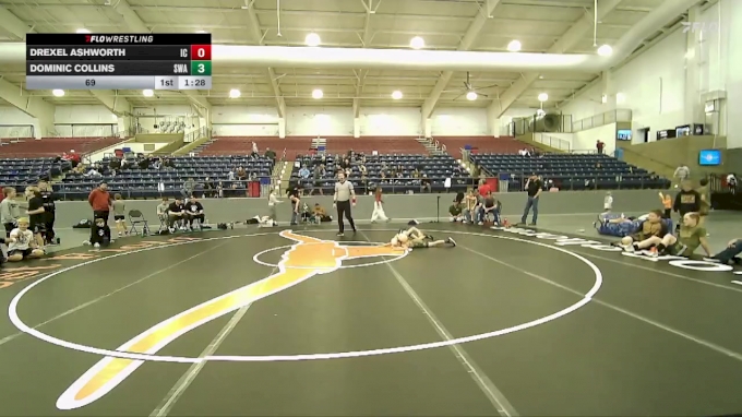 69 lbs Quarters & 1st Wb (16 Team) - Dominic Collins, Sanderson ...