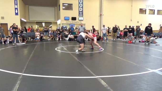 182 lbs Quarterfinal - Gabe Blissenbach, HS Gladiators vs Andrew ...