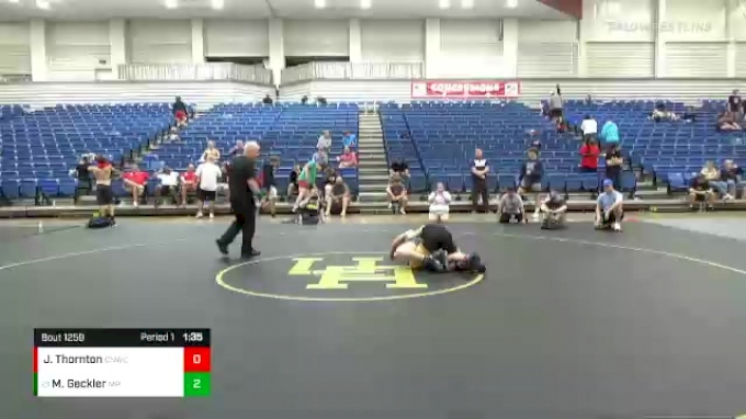 135 lbs Cons. Round 5 - Marshall Geckler, Massillon Perry vs Justice ...