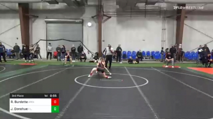 80 lbs 3rd Place - Raymond Burdette, Apex vs Joseph Donohue, F.l.o.w.