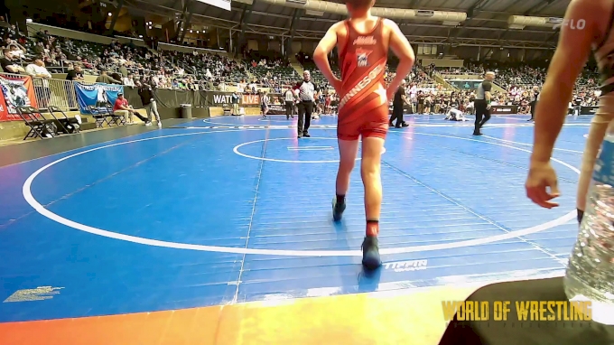 110 lbs Quarterfinal - Owen Kuehl, PINnacle vs Justin Carson Thibodeaux ...