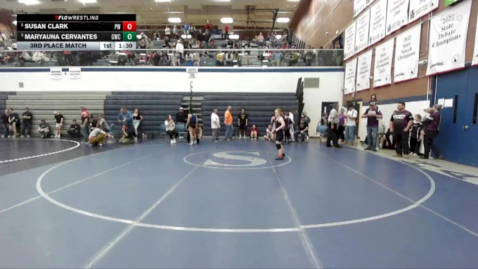 107 lbs 3rd Place Match - Maryauna Cervantes, Grizzly Wrestling Club vs ...