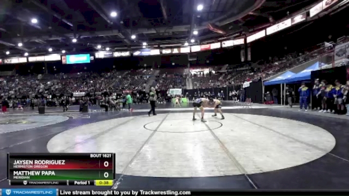 126 lbs Cons. Round 7 - Matthew Papa, Meridian vs Jaysen Rodriguez ...