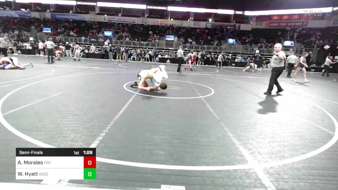 122 lbs Semifinal - Antonio Morales, Florida National Team vs Wesley ...