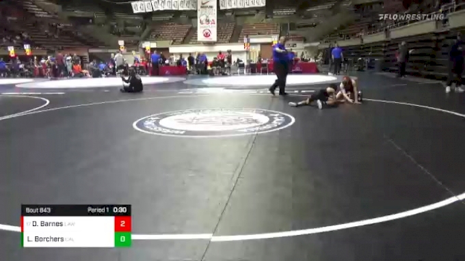 106 lbs Cons. Semi - Dylan Barnes, LAWC/Chaminade vs Landen Borchers ...