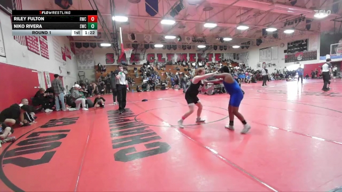 123-135 lbs Round 1 - Riley Fulton, Ridgecrest Wrestling Club vs Niko ...
