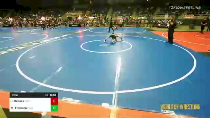 73 lbs Consi Of 16 #1 - Joshua Brooks, Best Trained Wrestling vs ...