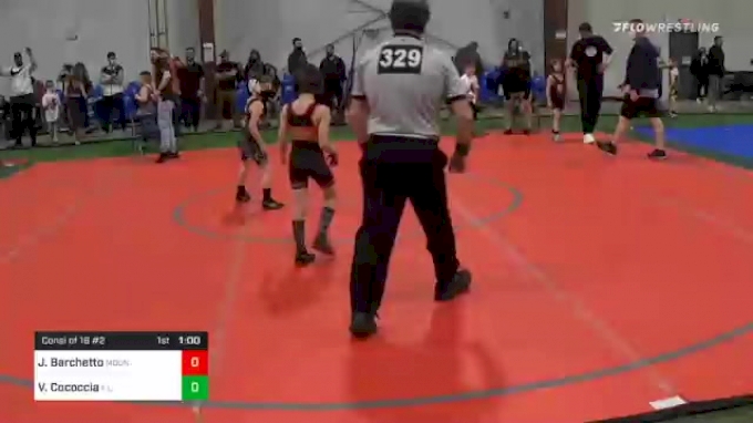 60 lbs Consolation - Joey Barchetto, Mount Olive vs Vincent Cococcia, F ...
