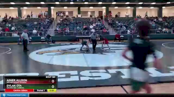 86 lbs 1st Place Match - Asher Allison, Keller Indian Springs vs Dylan ...