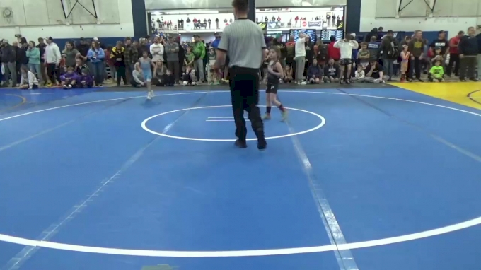 56 lbs Round Of 32 - Leeah Stephen, Preston MC vs Bryce Gates, TDWC