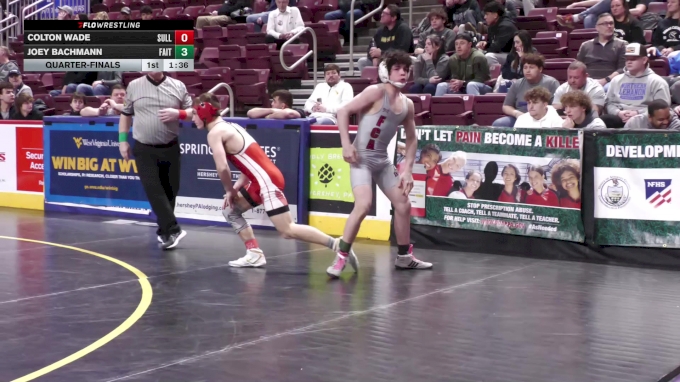127 lbs Quarterfinal - Colton Wade, Sullivan County vs Joey Bachmann ...