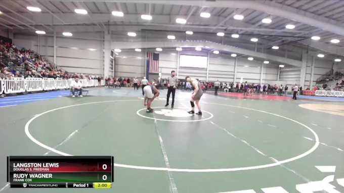 5-190 lbs Champ. Round 1 - Rudy Wagner, Frank Cox vs Langston Lewis ...