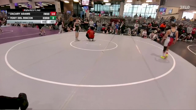 86 lbs Champ. Round 1 - Kevin Ward, Texas Select Wrestling vs Caegan ...