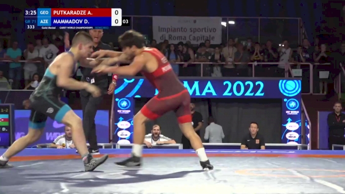 71 kg Final 1-2 - Anri Putkaradze, Georgia vs Davud Mammadov, Azerbaijan