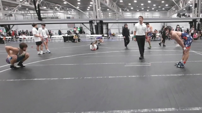157 lbs Round 5 (6 Team) - Gavin Ciampoli, Team Shutt Mau Mau vs Riley ...